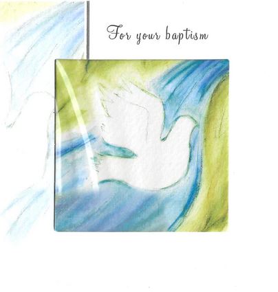 FOR YOUR BAPTISM GREETINGS CARD :: Adult Baptism :: Church Occasions ...