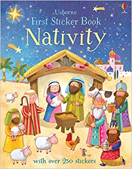 NATIVITY USBORNE FIRST STICKER BOOK :: Children's Christmas Books ...
