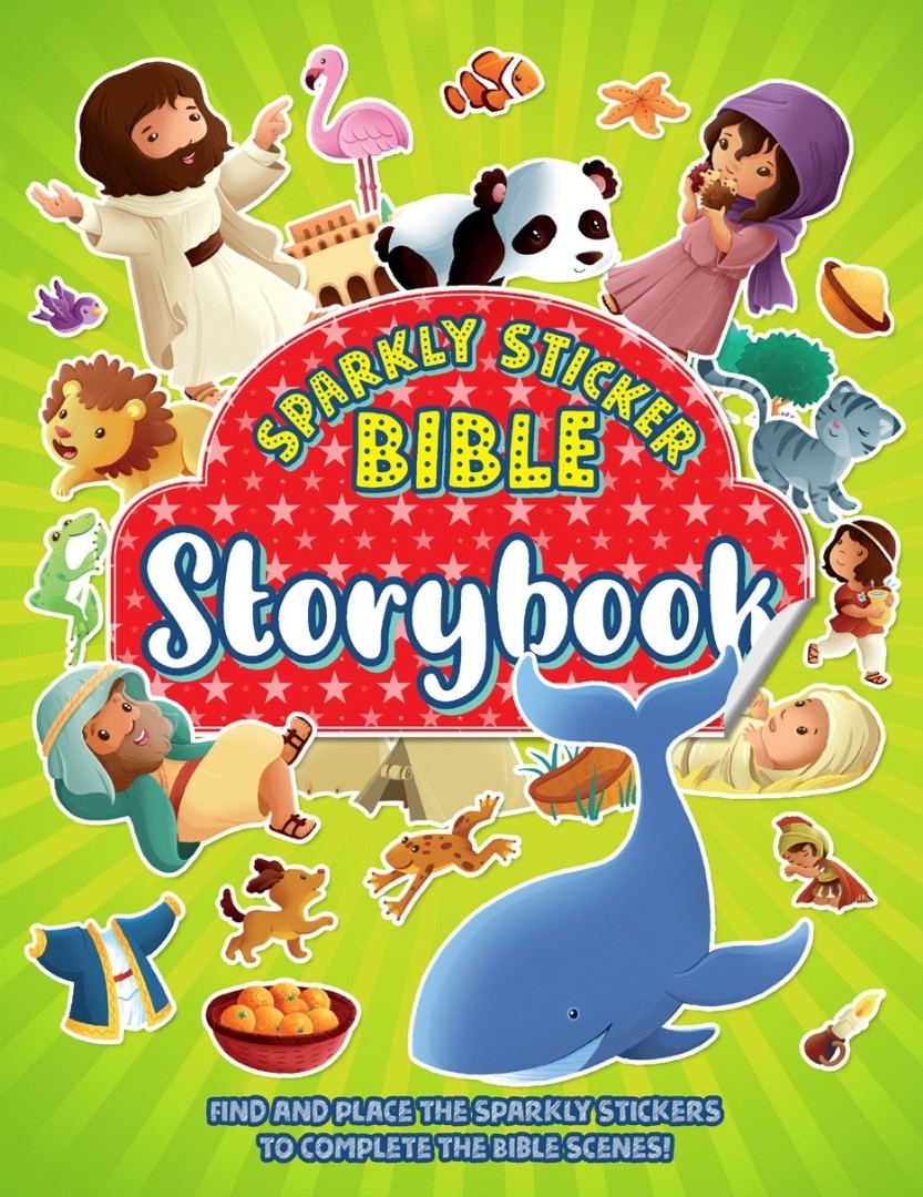SPARKLY STICKER BIBLE STORYBOOK :: Children's Activity Books ...