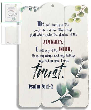 WOODEN PLAQUE HE THAT DWELLS IN THAT SECRET PLACE :: Plaques & Wall Art ...